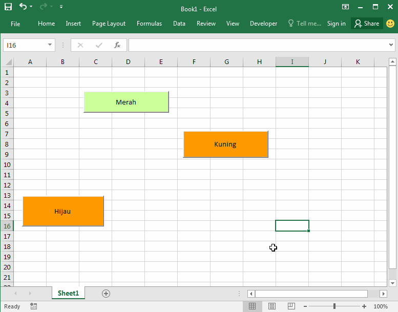 Cara Menggunakan Class Module untuk Sejumlah Tombol ActiveX Macro VBA Excel