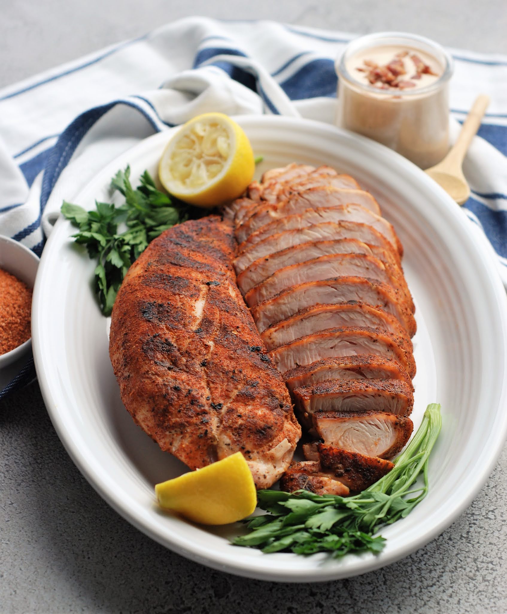 Fleur De-Lectable: Blackened Turkey Tenderloin Po Boy with Avocado ...