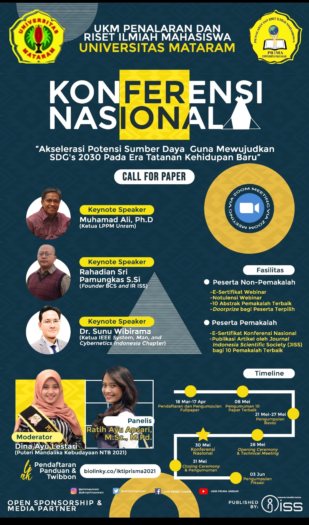 UKM Prima Unram Gelar Lomba LKTI Nasional ; Berikut Persyaratanya