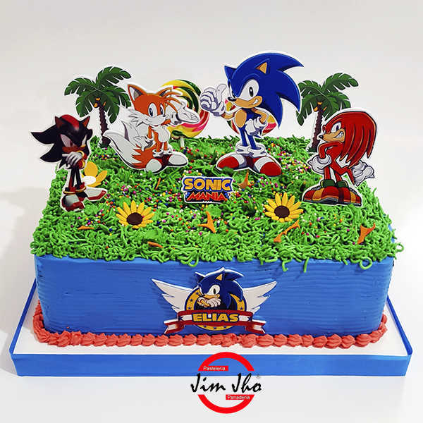 Torta Sonic Amigos Crema | Pastelería JimJho