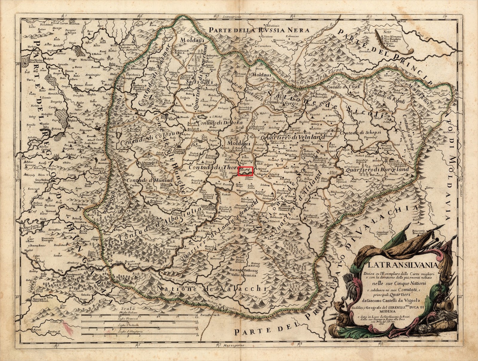 Ştiinţă pentru toţi: Valea Lungă (jud. Alba) pe hărţi vechi (1532-1887)