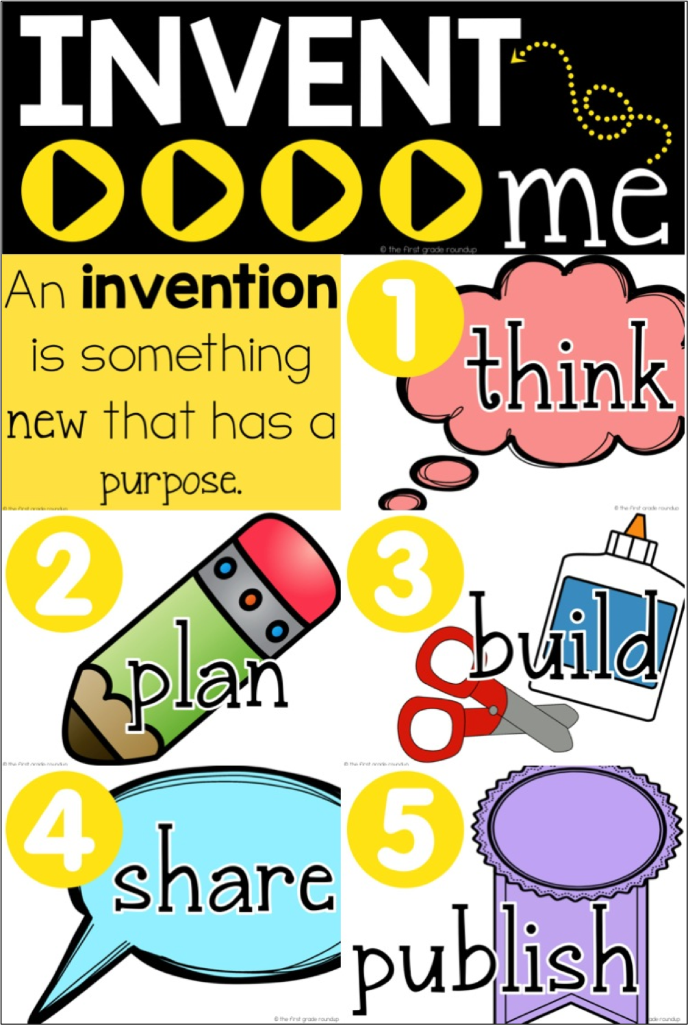 Not a Box invention STEM Challenge for First Grade - The First Grade ...