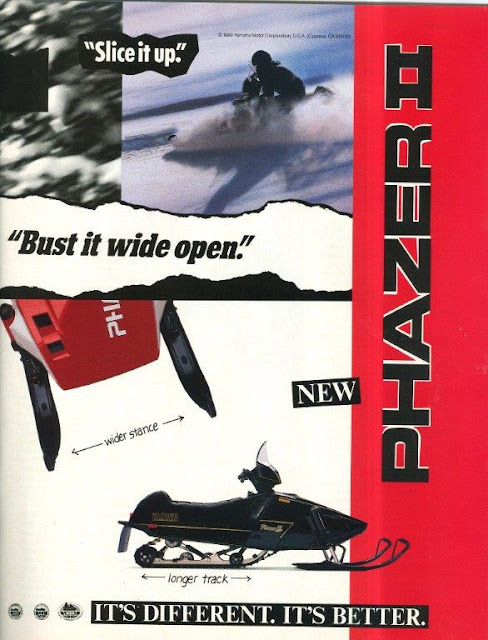 CLASSIC SNOWMOBILES OF THE PAST: 1990 YAMAHA PHAZER II