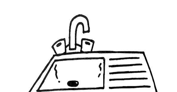 Bathroom Sink Coloring Page Coloring Pages