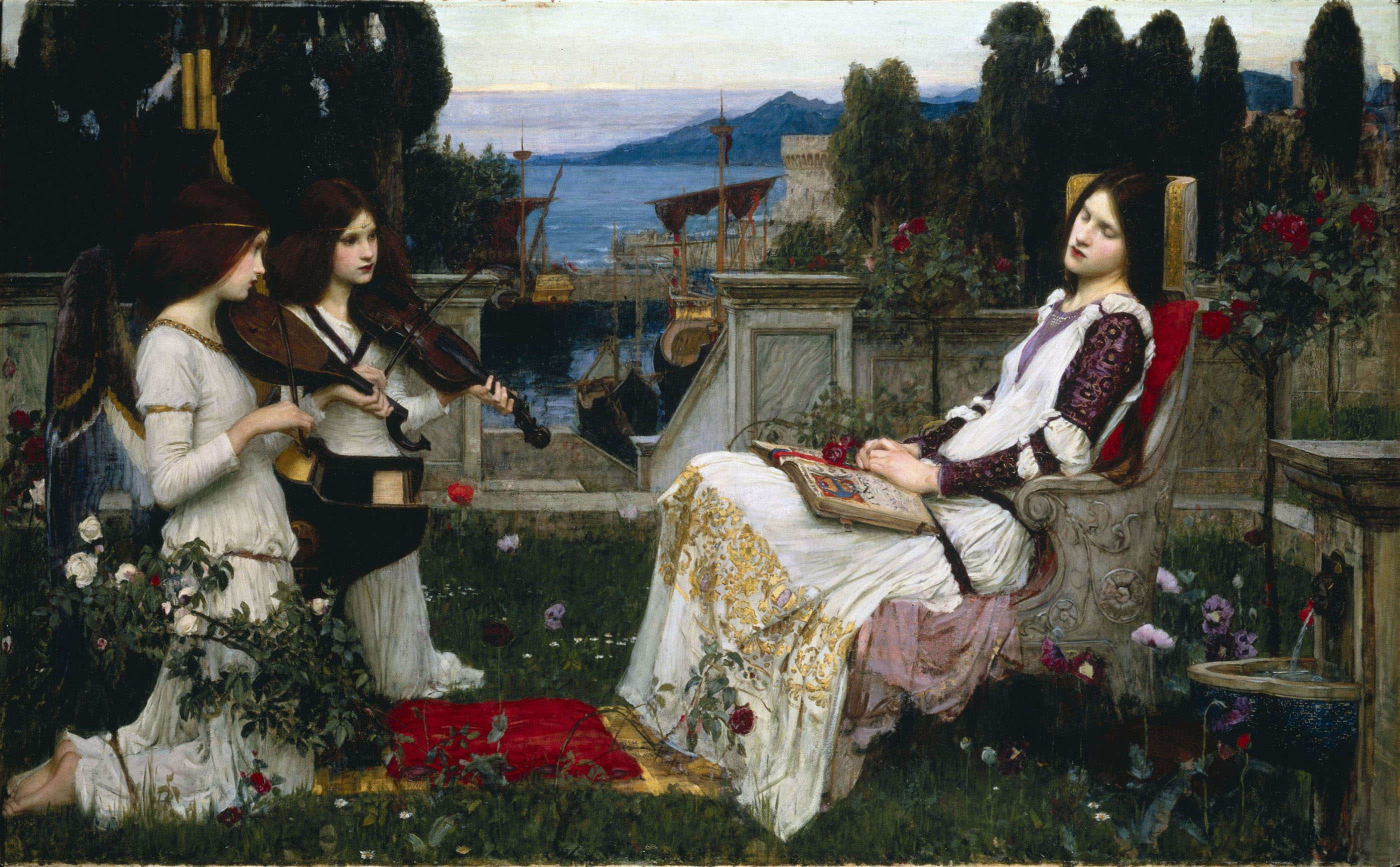 Sous un ciel brouillé: Waterhouse John William