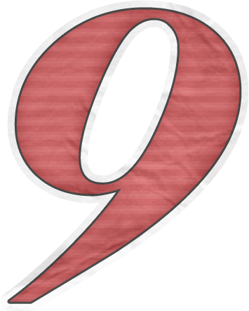 MOLDES DE LETRAS Y NÚMEROS: IMÁGENES DE NÚMEROS EN COLOR ROJO PARA IMPRIMIR