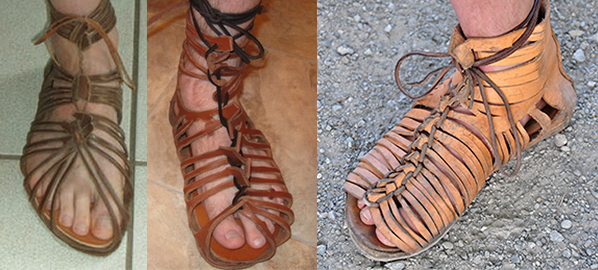 AMO DEL CASTILLO: Calzado militar romano. La CALIGA
