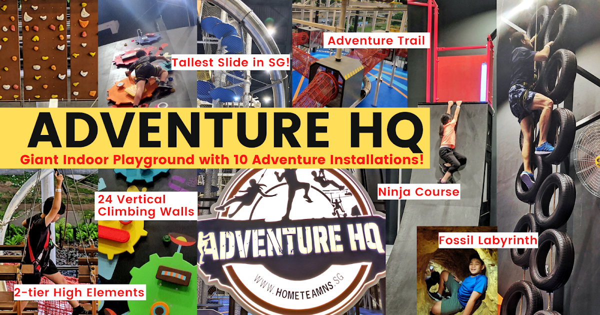 Cheekiemonkies: Singapore Parenting & Lifestyle Blog: Adventure HQ at ...