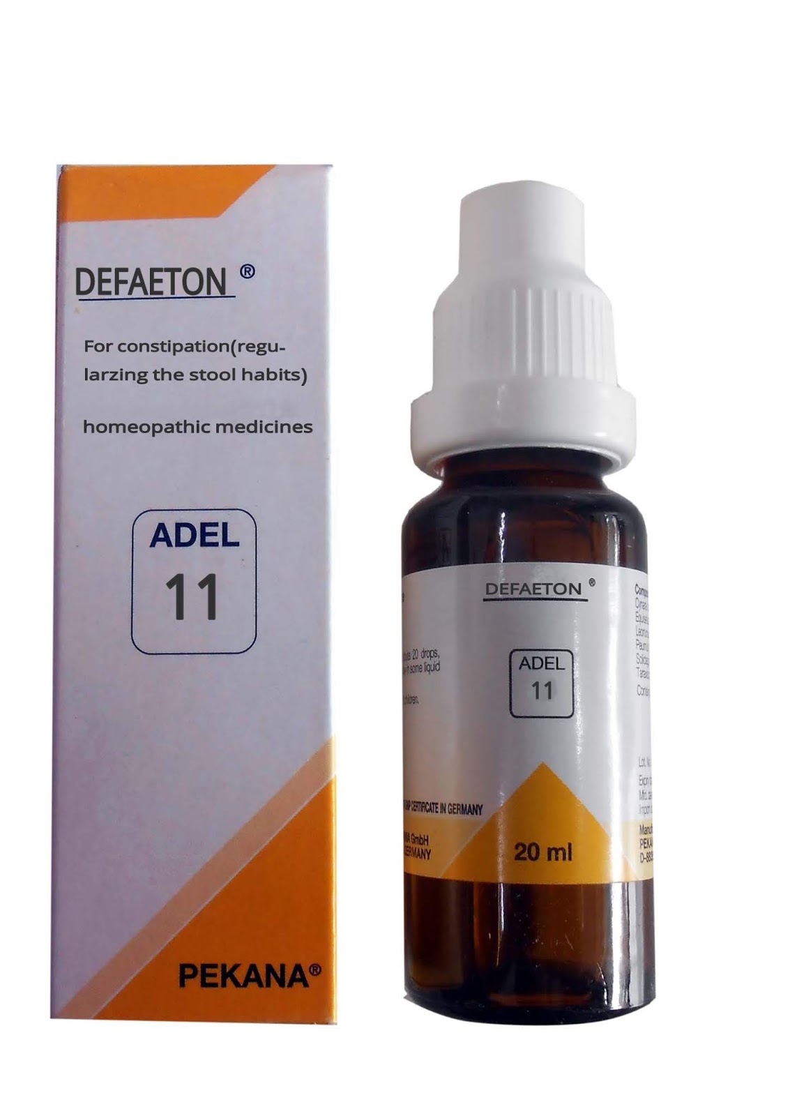 ADEL 11 Defaeton(Hmeopathic,Medicines) drops regularizes the stool ...
