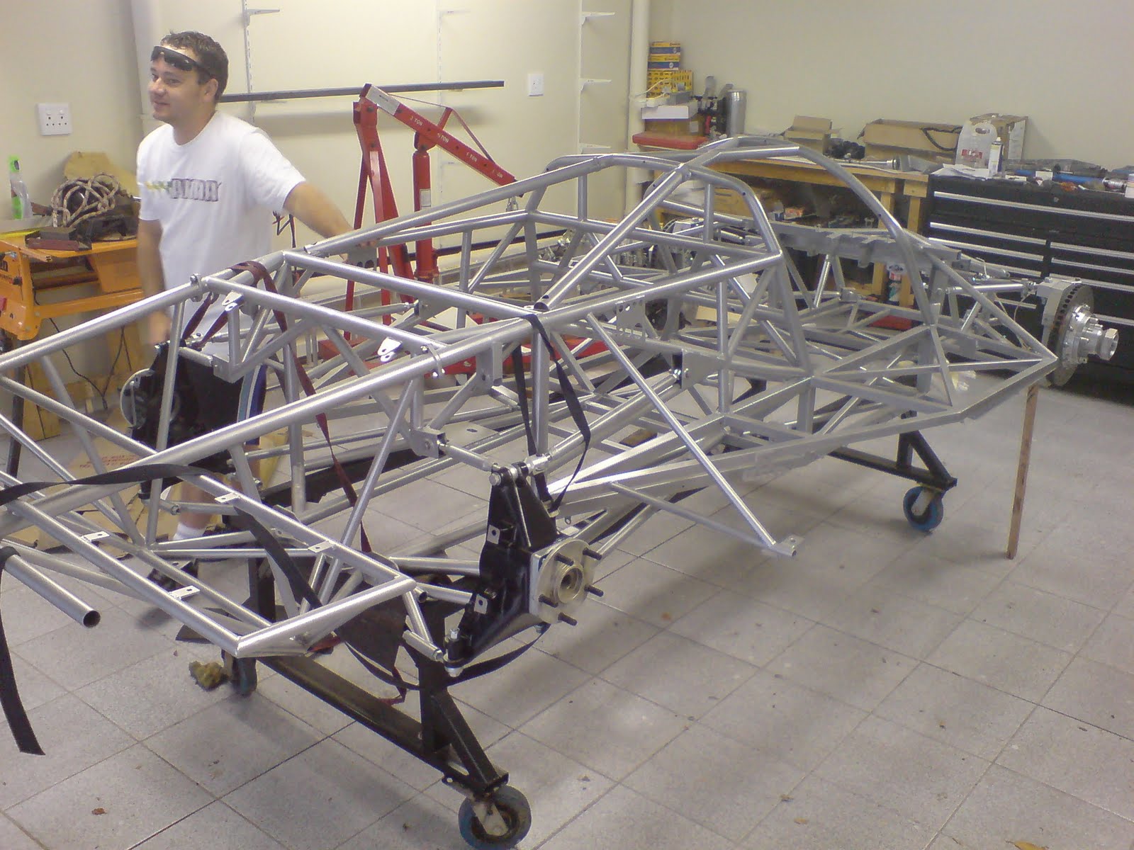 Porsche 917 Replica: Le chassis Bailey