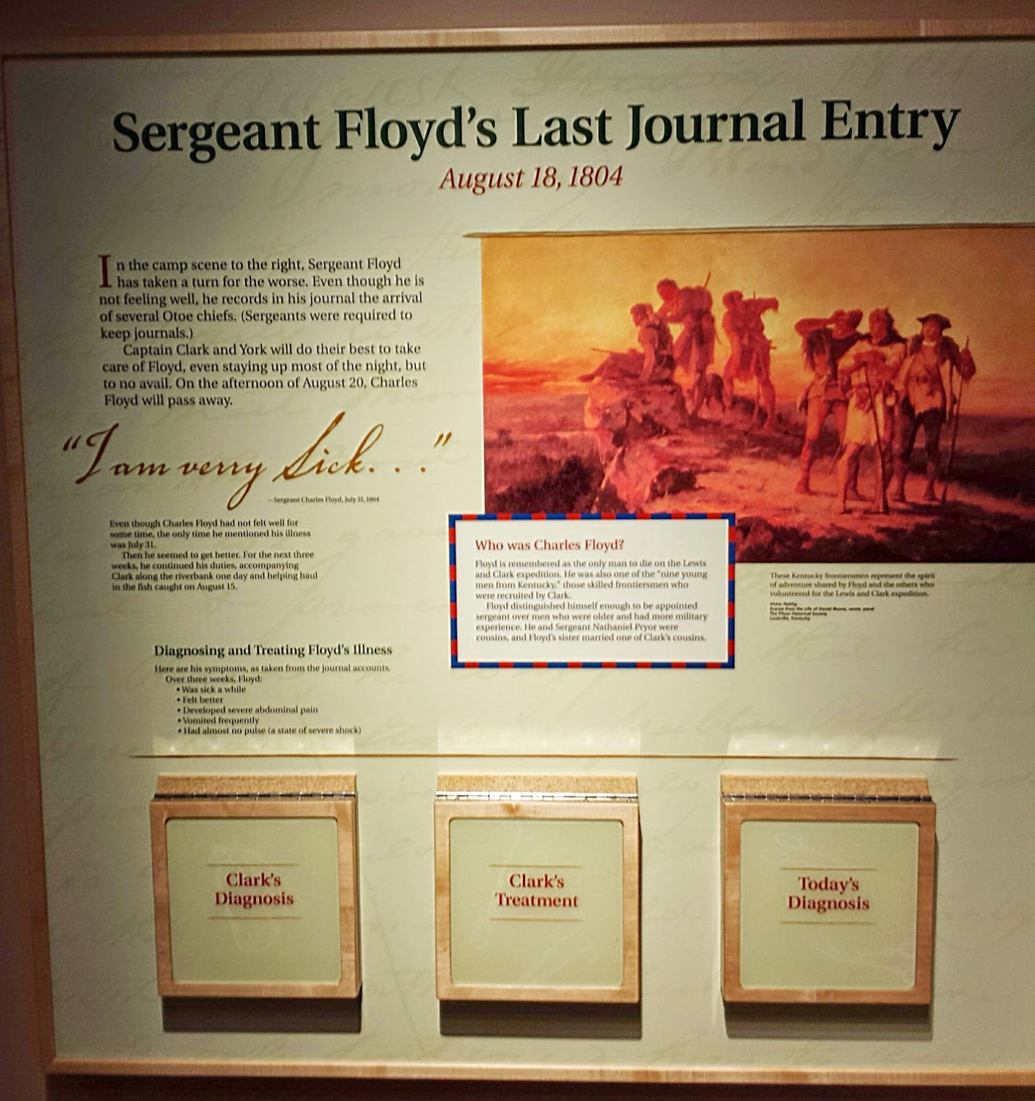 History and Culture by Bicycle: Sergeant Charles Floyd: Last Journal ...