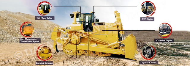 HBXG New Technology Bulldozer: Primary tools of Bulldozers and Its ...