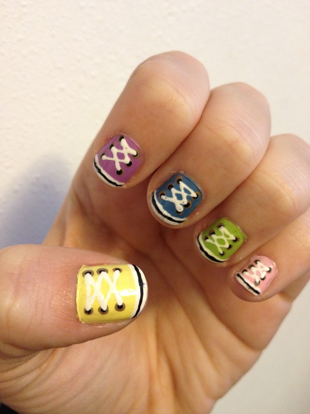 NAILed it.: Sneaker Nails!