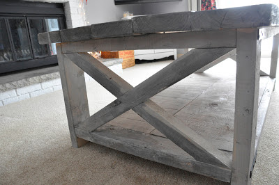 artisan des arts: DIY - Oxidized wood X coffee table