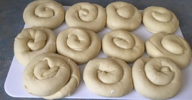 Fay's Homemade Recipes: Fried Tiganopsomo bread with feta cheese