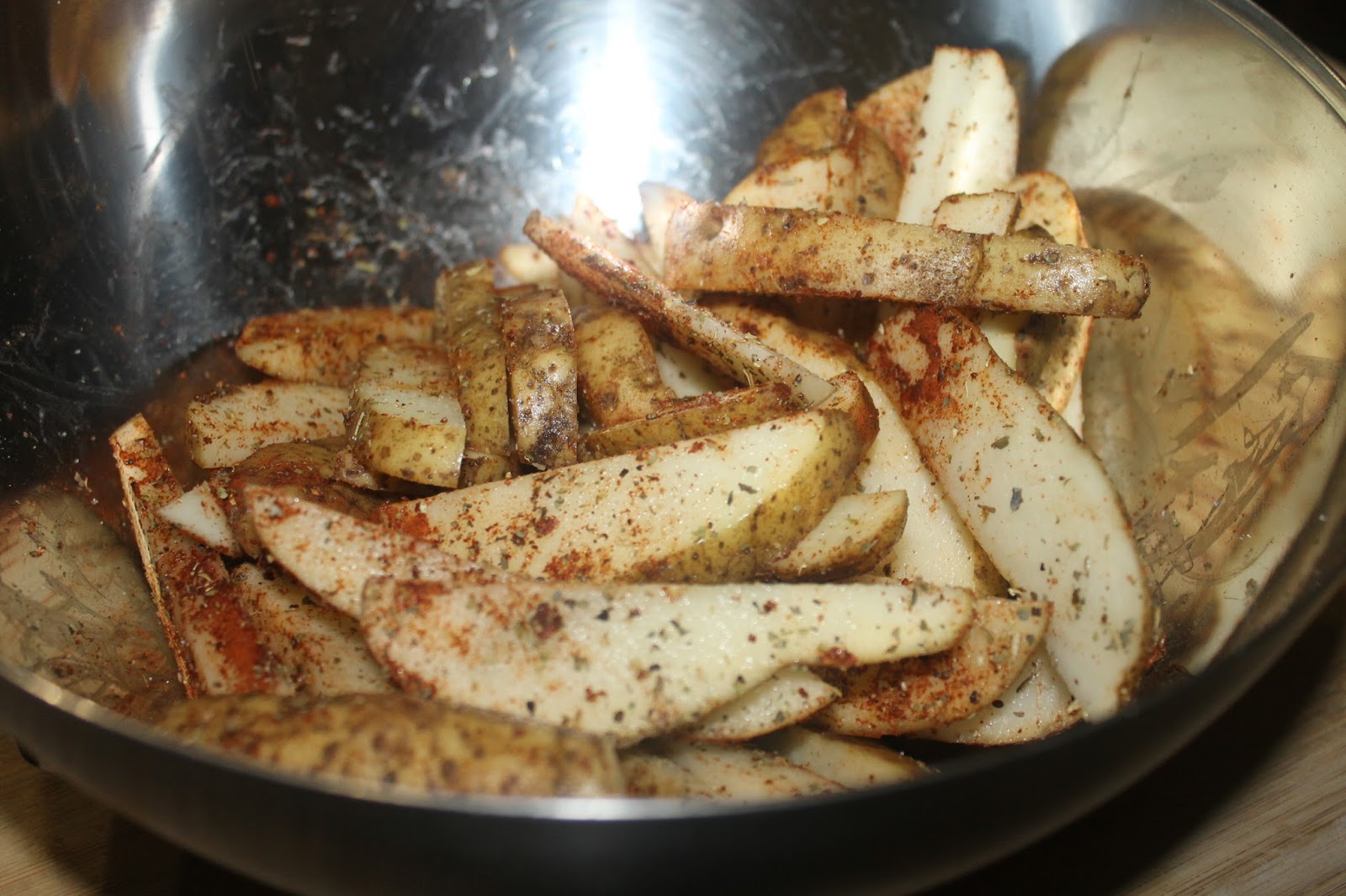 VineelaSiva: Potato Wedges