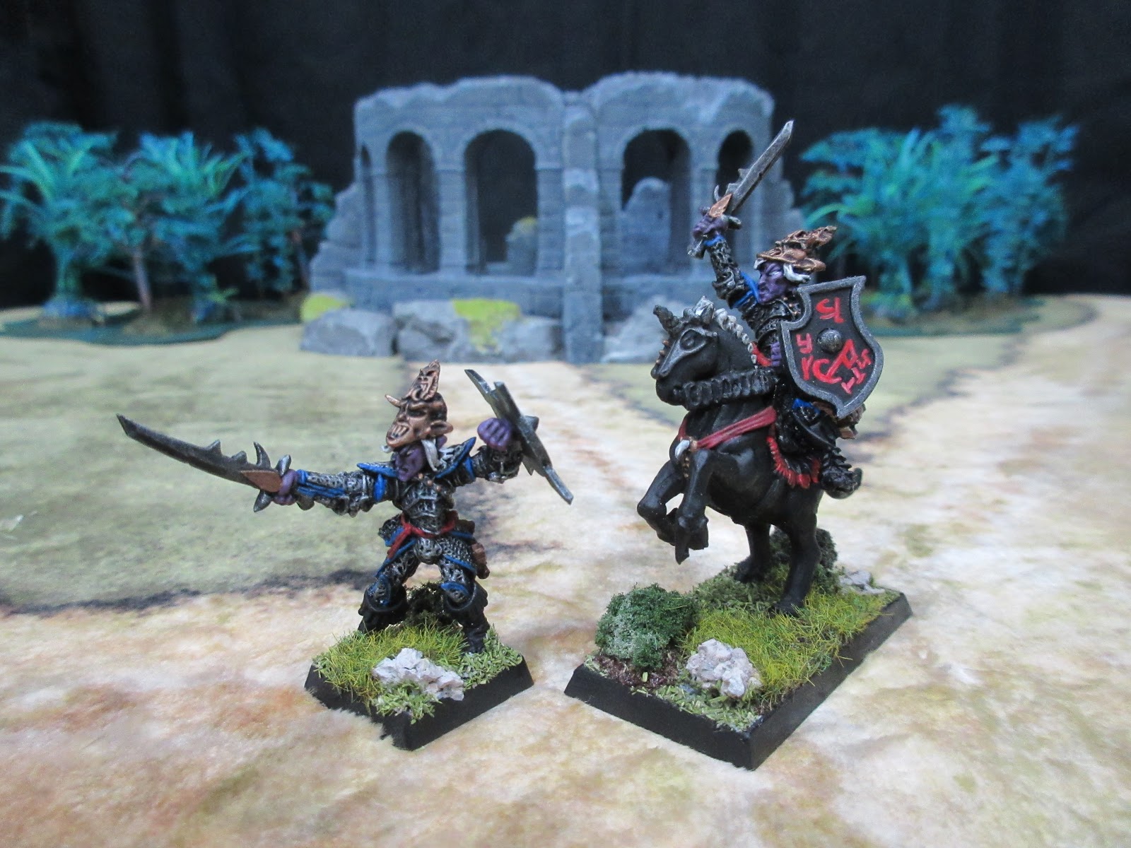 [TMP] "Oldhammer LOTR - C13 Dark Elf General on Dragon Horse " Topic