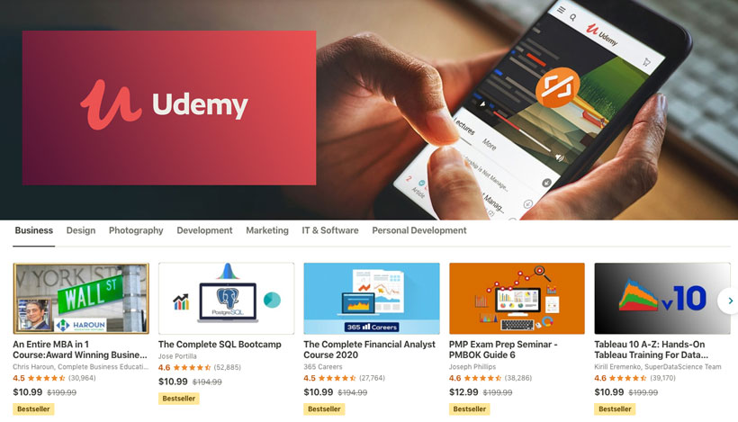 The Best Free Udemy Courses