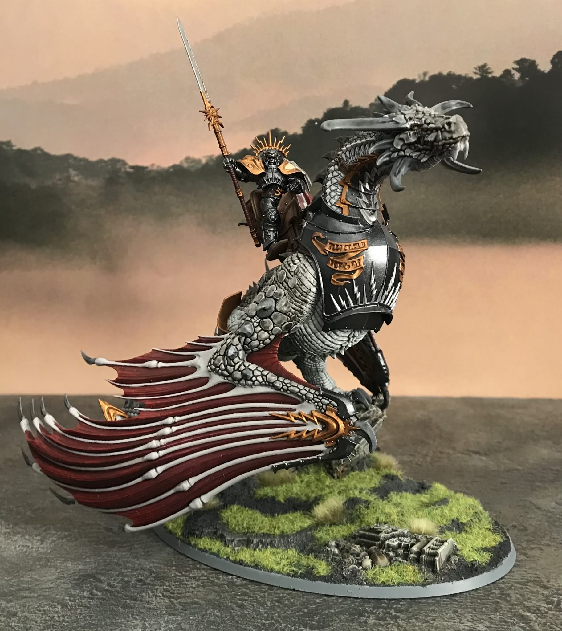 Space Dinosaur Miniatures: Hobby Table: A Converted Stormcast Stardrake ...