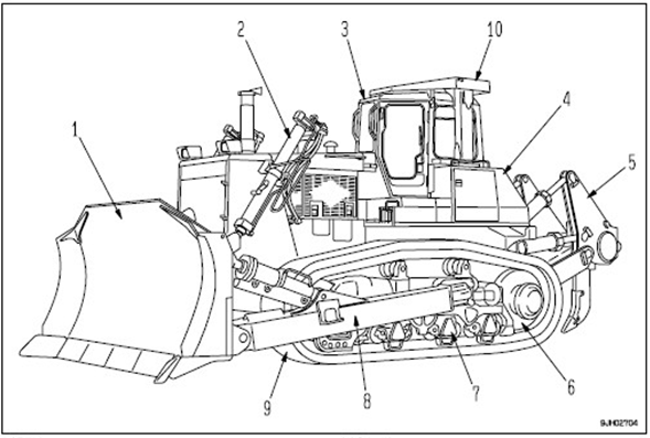 SPESIFIKASI KOMPONEN DOZER KOMATSU D375 - dtambang