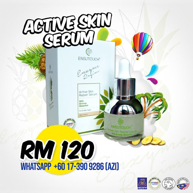 Review Pengguna Ensutouch: ENSUTOUCH SKINCARE KAJIAN SIRIM