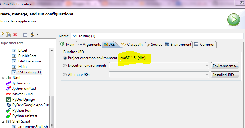 Reverse Shell: Java/JSSE Handshake SSL/TLS exceptions
