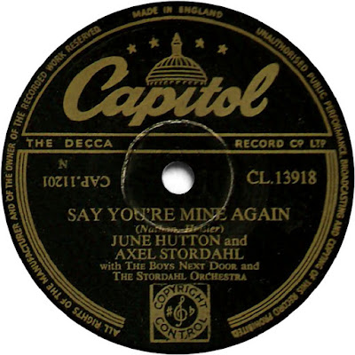 FROM THE VAULTS: June Hutton born 11 August 1921