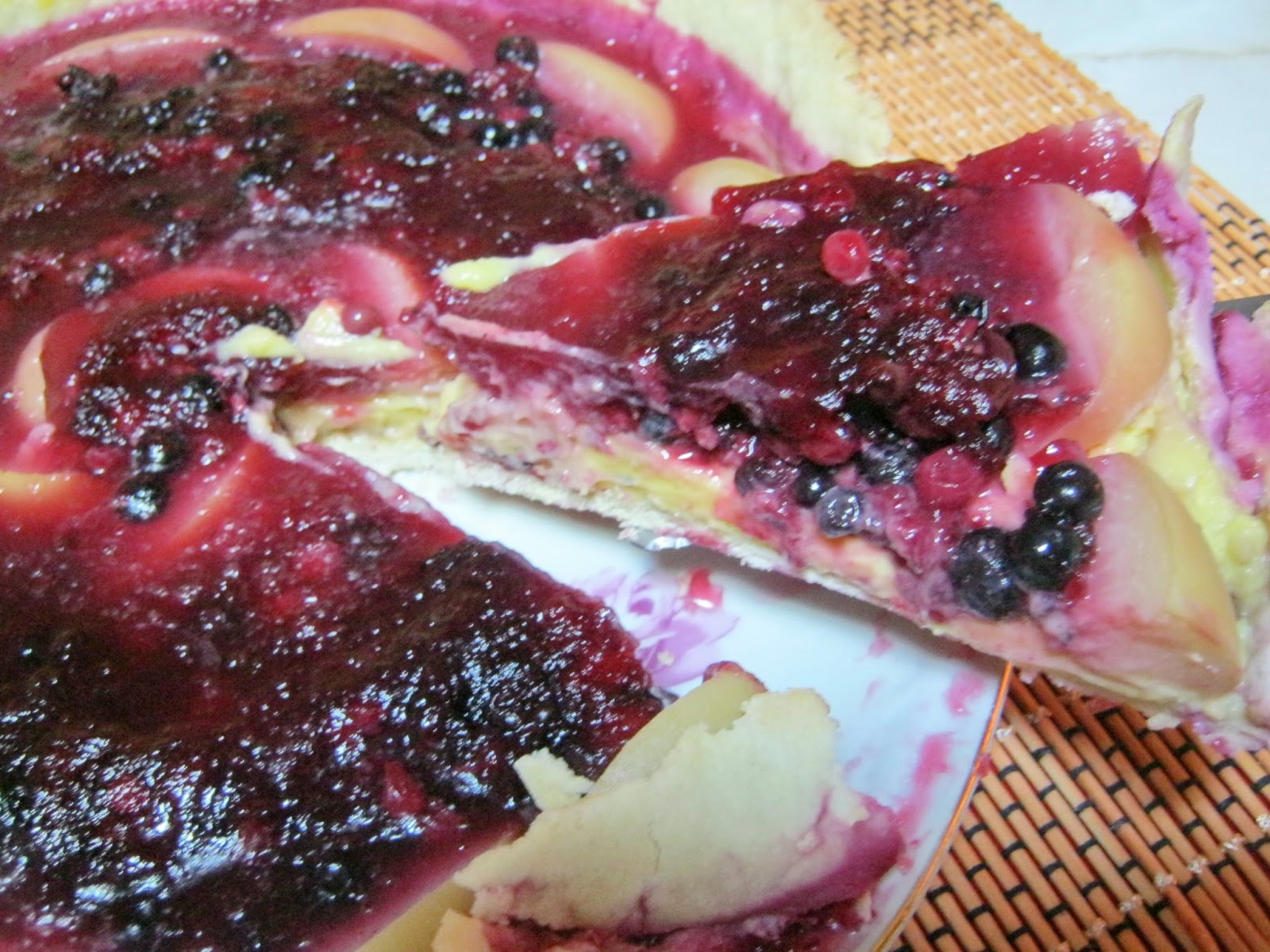 Tarta cu fructe de padure « In Bucatarie La Sidy