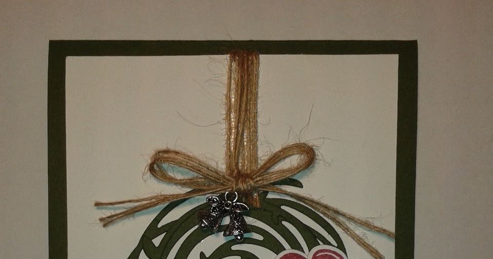 Stampin' Up! Swirly Scribbles Christmas Wreath Card