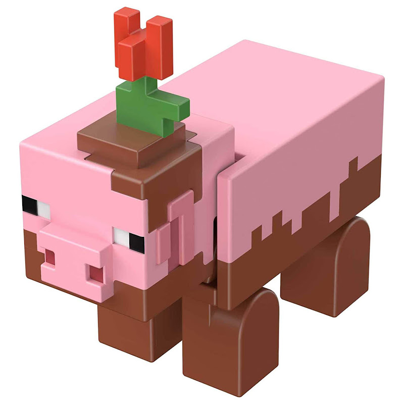 Minecraft Pig Craft a Block Series 4 Figure Minecraft Merch minecraft-pig-craft-a-block-series-4-figure-minecraft-merch