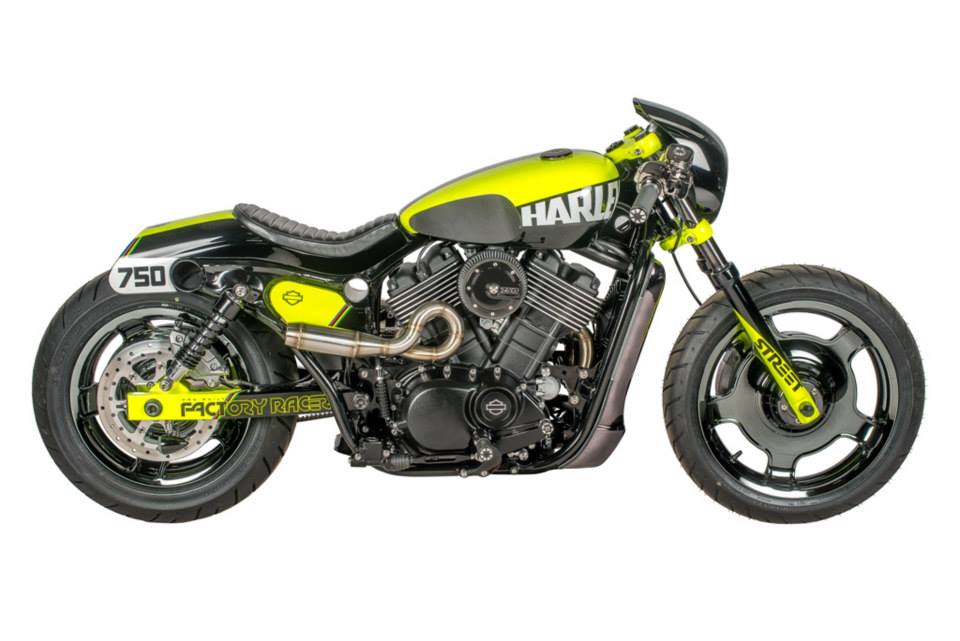 Racing Cafè: Harley Street 750 "Factory Racer" by Shaw Speed & Custom