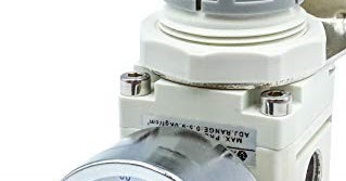 Techquip Air Compressors #2: Coba SKP 3/4" air in-line Regulator c/w gauge