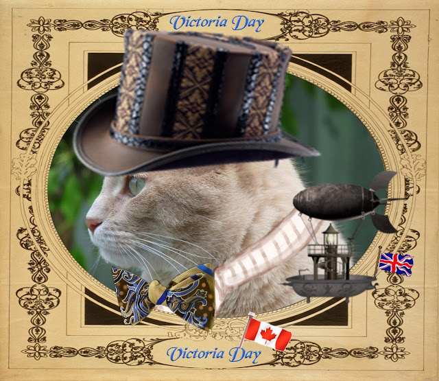 Wendy's 3-D Cats: HAPPY VICTORIA DAY!