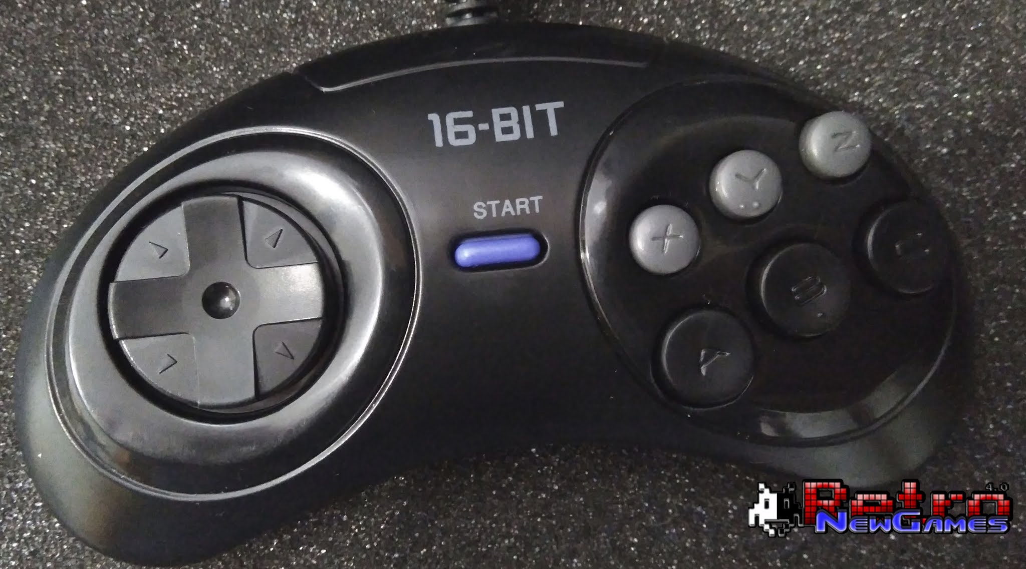 En el Paquete: Mando clónico barato de 6 botones compatible con SEGA ...