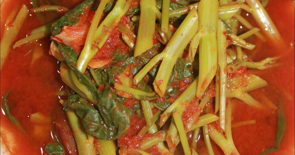 Dari Dapur NaSya: Asam rebus kangkung