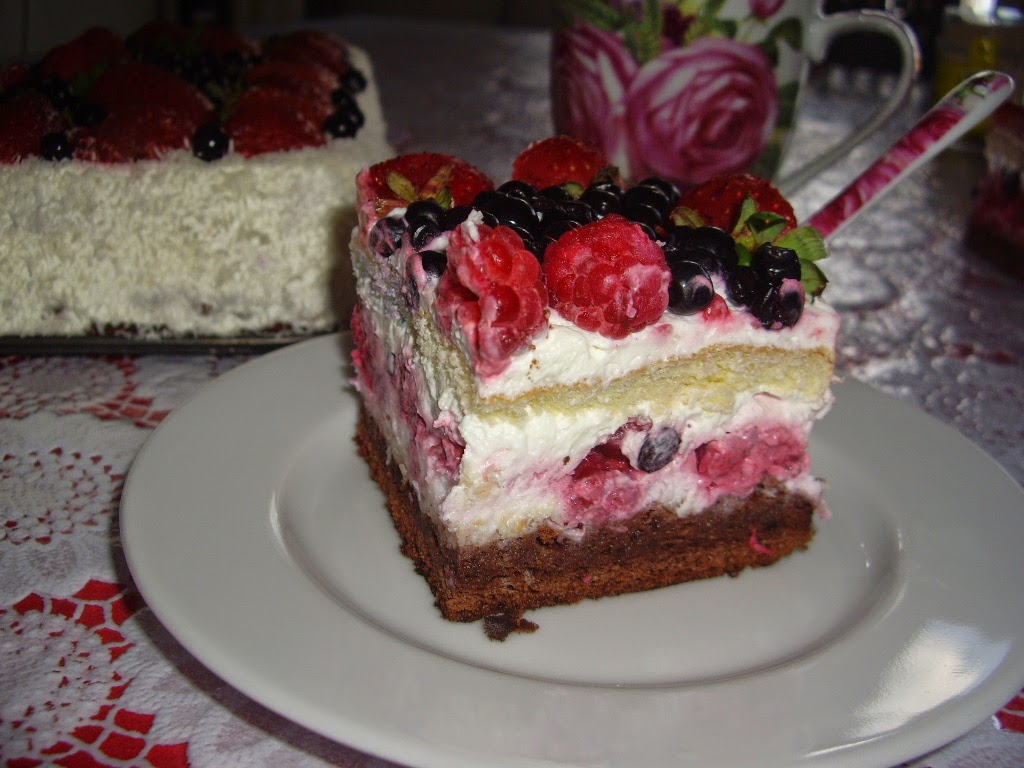 Dorothy Sweet: Tort cu fructe de padure