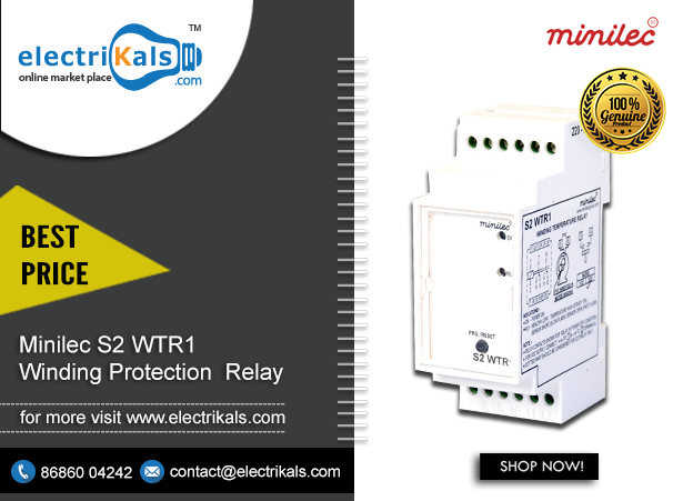 Electrikals: Relay - Minilec S2 WTR1 DIN Rail Mounted Winding ...