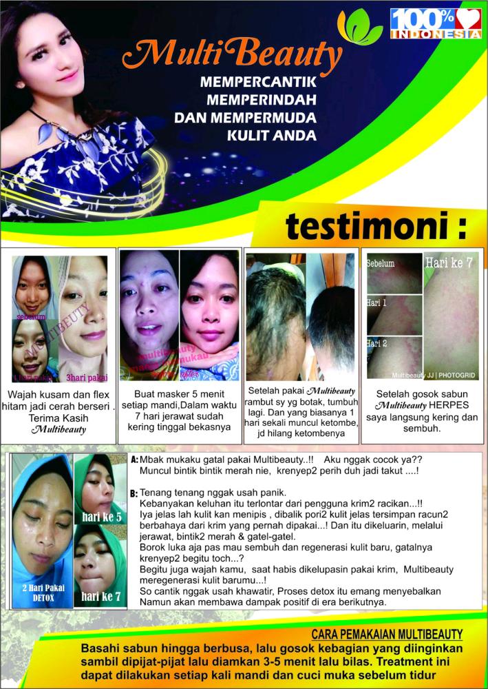 Herbs Soap: cara pemakaian sabun multibeauty