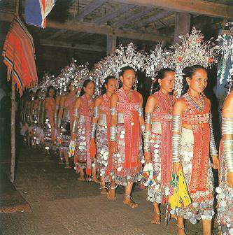 Kumang Iban of Various Tribes hence Various Costumes…. | Ibanology