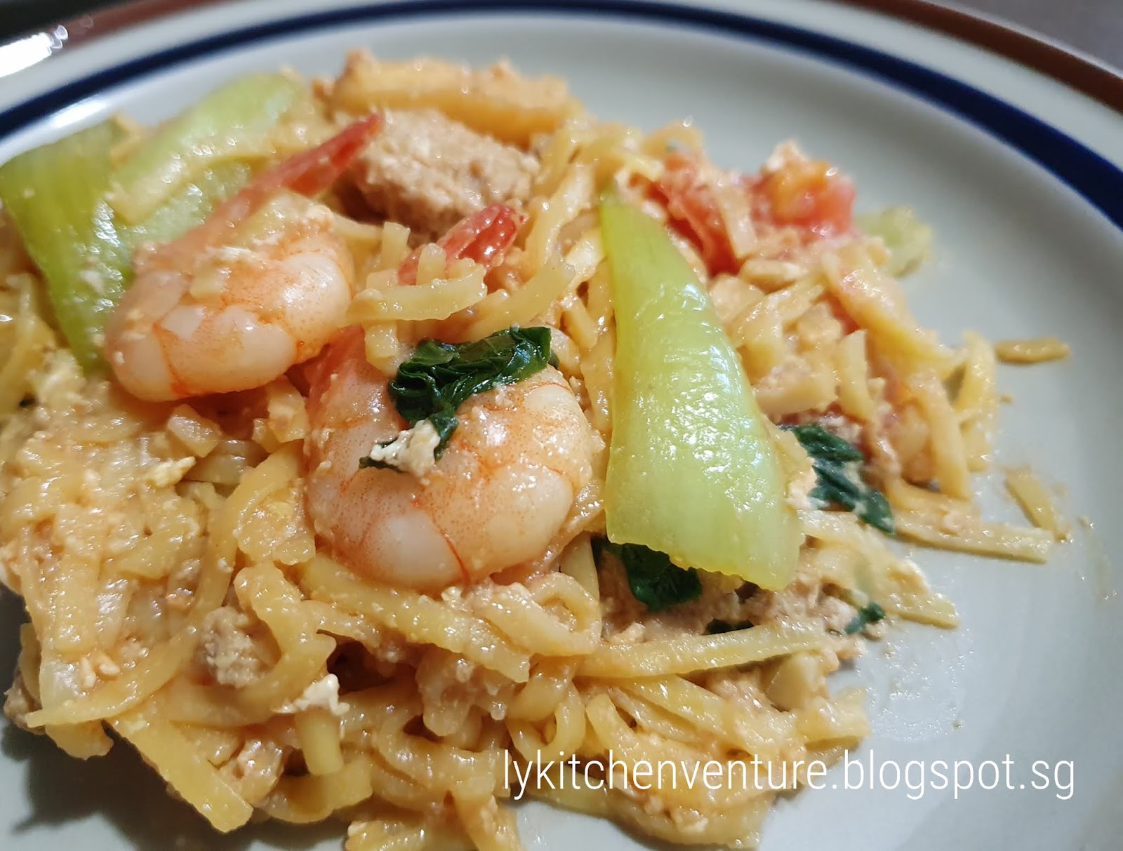 LY's Kitchen Ventures: Mee Goreng (Chinese Style)