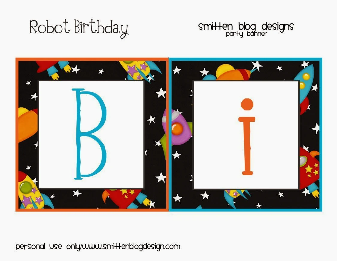 Kit de Robots para Imprimir Gratis. - Ideas y material gratis para ...