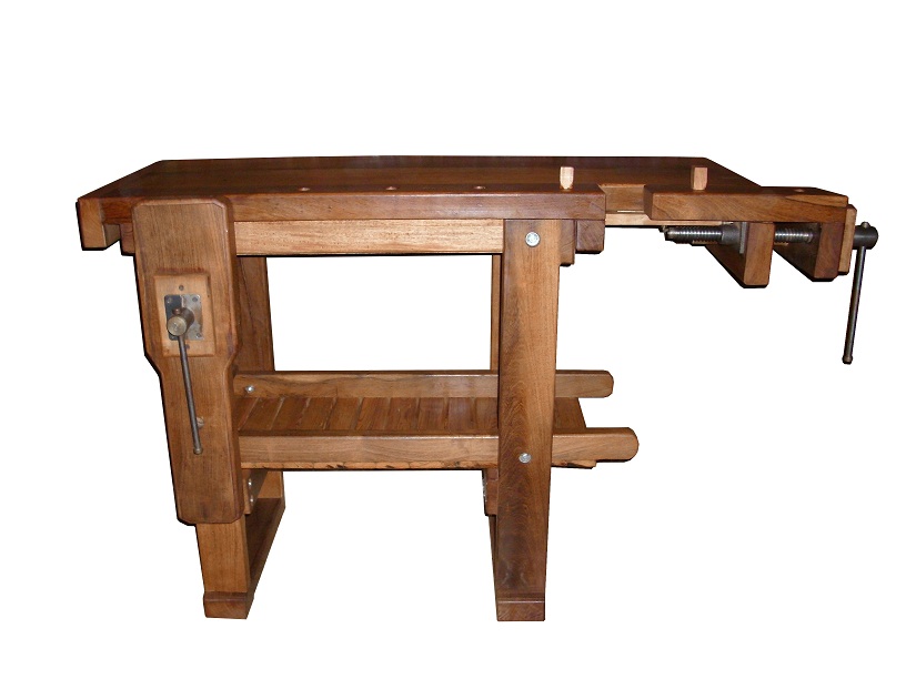 Banco de Carpintero con morsa Lateral en L y morsa Frontal | CarpinteroF