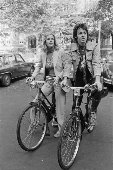 Meet the Beatles for Real: Bicycle built for two