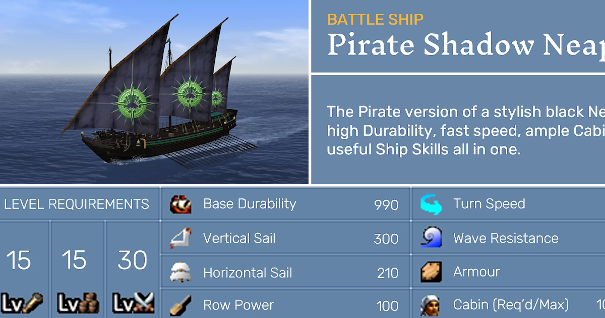 Pirate Shadow Neapolitan Galleass (PSNG)