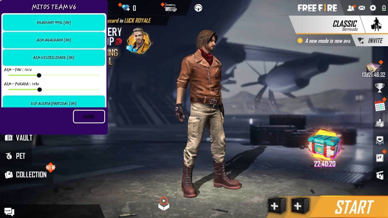 Free fire hack apk download 2021. how to use hack ff id without band ...