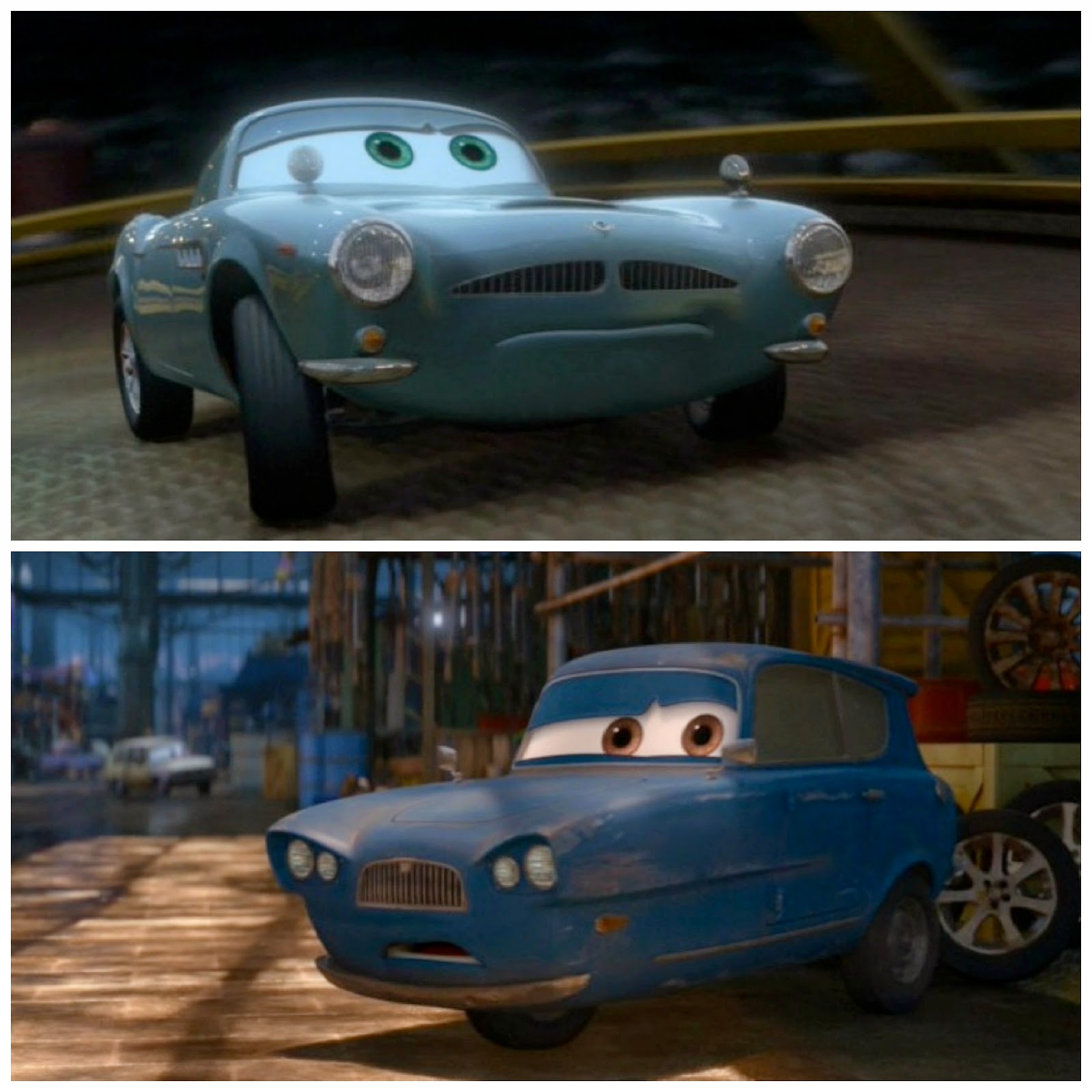 Dan the Pixar Fan: Cars 2: Finn McMissile and Tomber