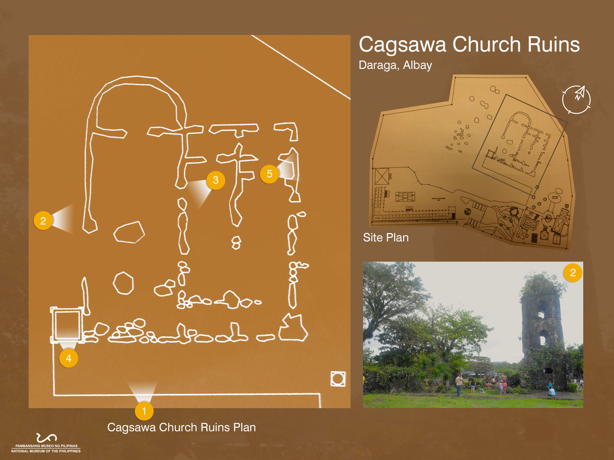The Ruins of Cagsawa Church in Daraga [Architectural Heritage in Albay ...