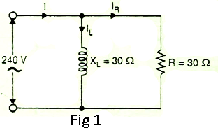 Mechanical Technology: Parallel A.C. Circuits - Multiple Choice Questions