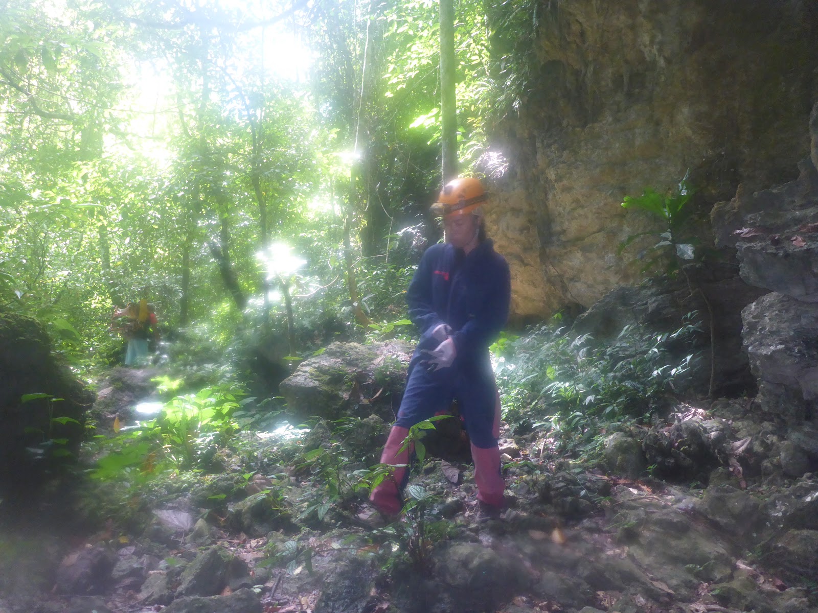 10:00 AM We were not prepared for what Lobo Cave offered! The entrance ...