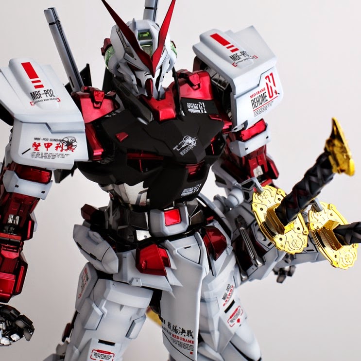 Custom Build: PG 1/60 Gundam Astray Red Frame "Detailed"